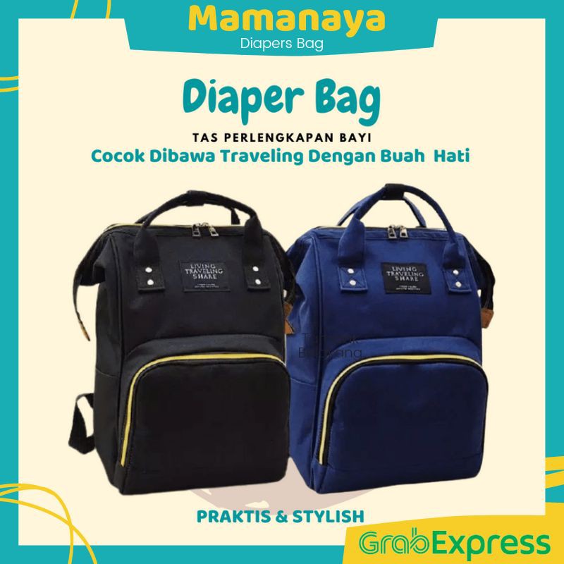 Jual Tas Ransel Diaper Bag Perlengkapan Bayi Diapers Bags Import ...