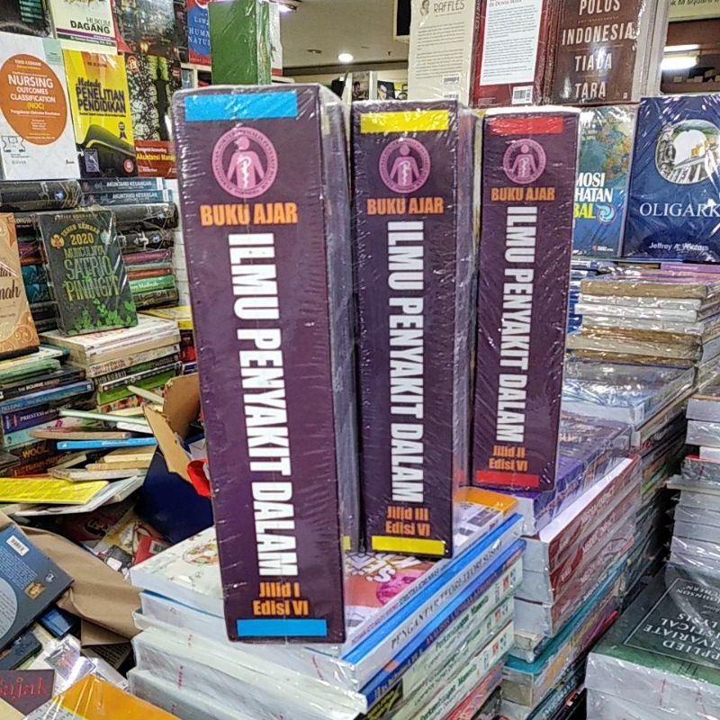 Jual BUKU AJAR ILMU PENYAKIT DALAM EDISI VI JILID 1,2 DAN 3 (1 PAKET 3 BUKU) | Shopee Indonesia
