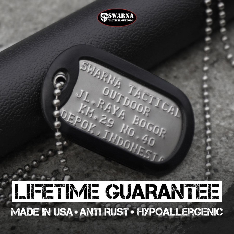 Jual Dog Tag - Swarna Tactical - Military ID | Shopee Indonesia