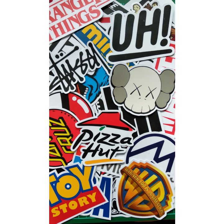 Jual Sticker Vinyl Premium Satuan | Stiker Logo, Distro, Brand dan Bisa ...