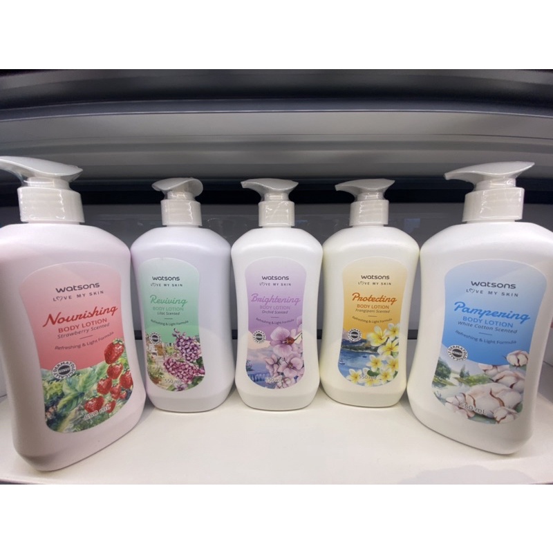 Jual WATSONS BODY LOTION 500ml | Shopee Indonesia