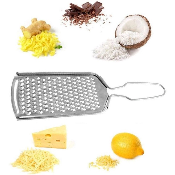 Jual Parutan Kecil Serbaguna Keju Coklat Lemon Bumbu Small Grater ...