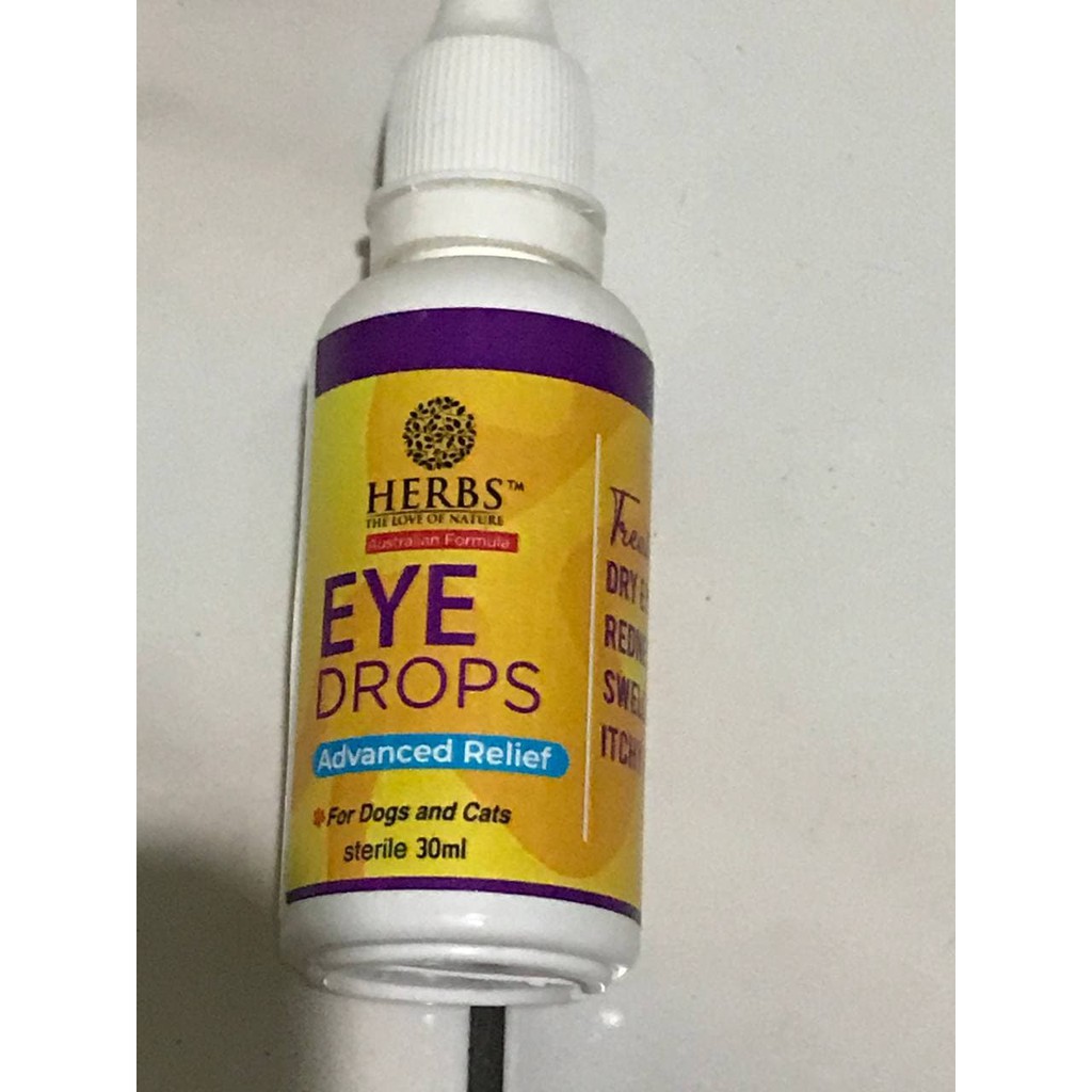 Jual Herbs Eye Drops 30ml | Obat Tetes Mata Kucing dan Anjing | Shopee ...
