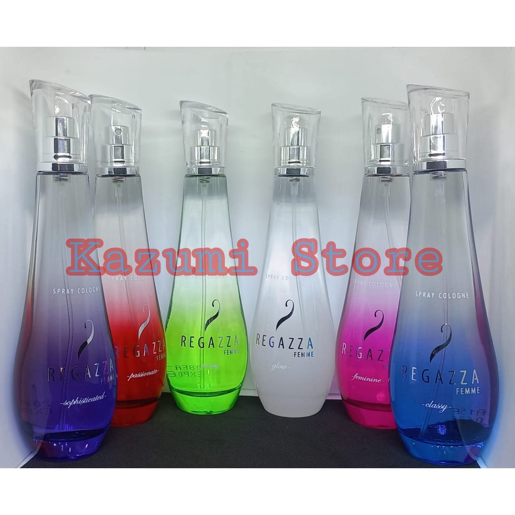 Jual Regazza Femme Spray Cologne 100ml | Regazza Parfum 100ml | Shopee ...