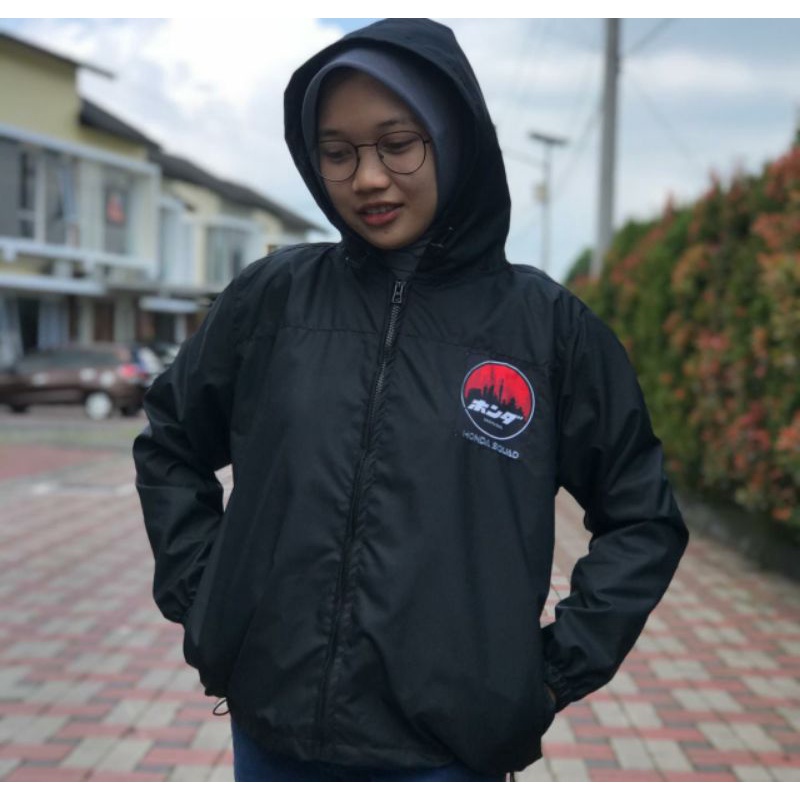 Jual Racing One / Jaket Parasut Honda Squad / Waterproof Premium Quality | Shopee Indonesia