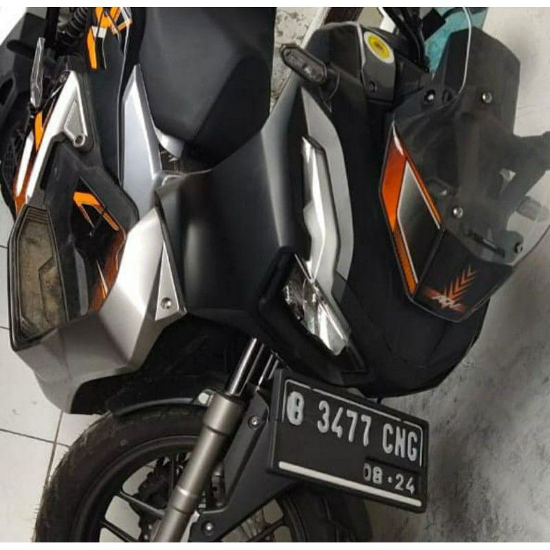 Jual Stiker visor windshield Honda ADV carbon resin premium | Shopee ...