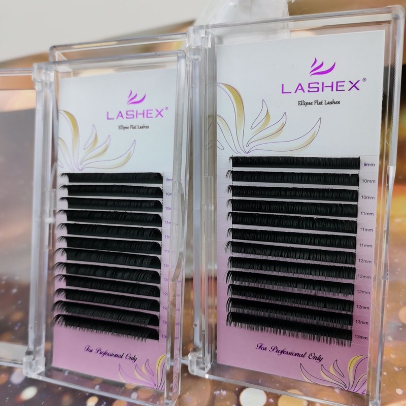 Jual [Box Pink ]Lashex Flat Ellipse kemasan baru | Shopee Indonesia