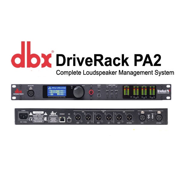 Jual DBX DriveRack PA2 Speaker Management original | Shopee Indonesia