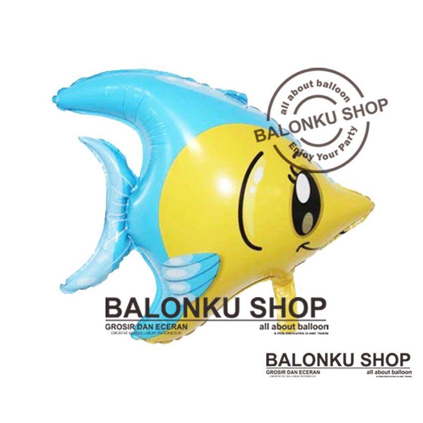 Jual Balon Foil Animal Sea Ikan Manfish Jumbo / Balon Ikan Manfish ...