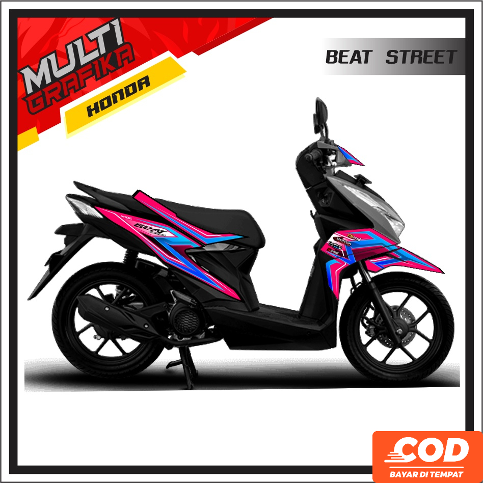 Jual Stiker Striping HONDA BEAT street Sticker Decal Costum Varisi ESp ...