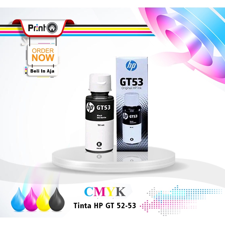 Jual tinta printer HP GT 52-53 BLACK ink tank 115 310 315 319 415 319 ...