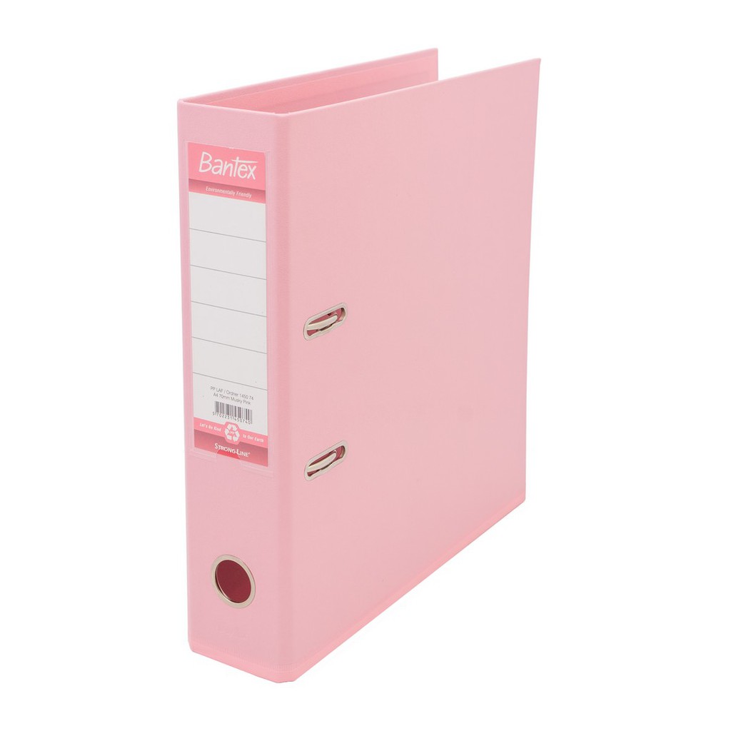 Jual Bantex Lever Arch File Ordner Plastic A4 7cm Musky Pink #1450 74 ...