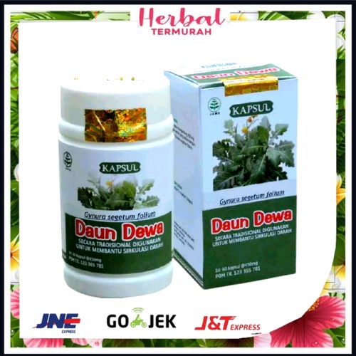 Jual KAPSUL DAUN DEWA 60 KAPSUL - OBAT HIPERTENSI | Shopee Indonesia