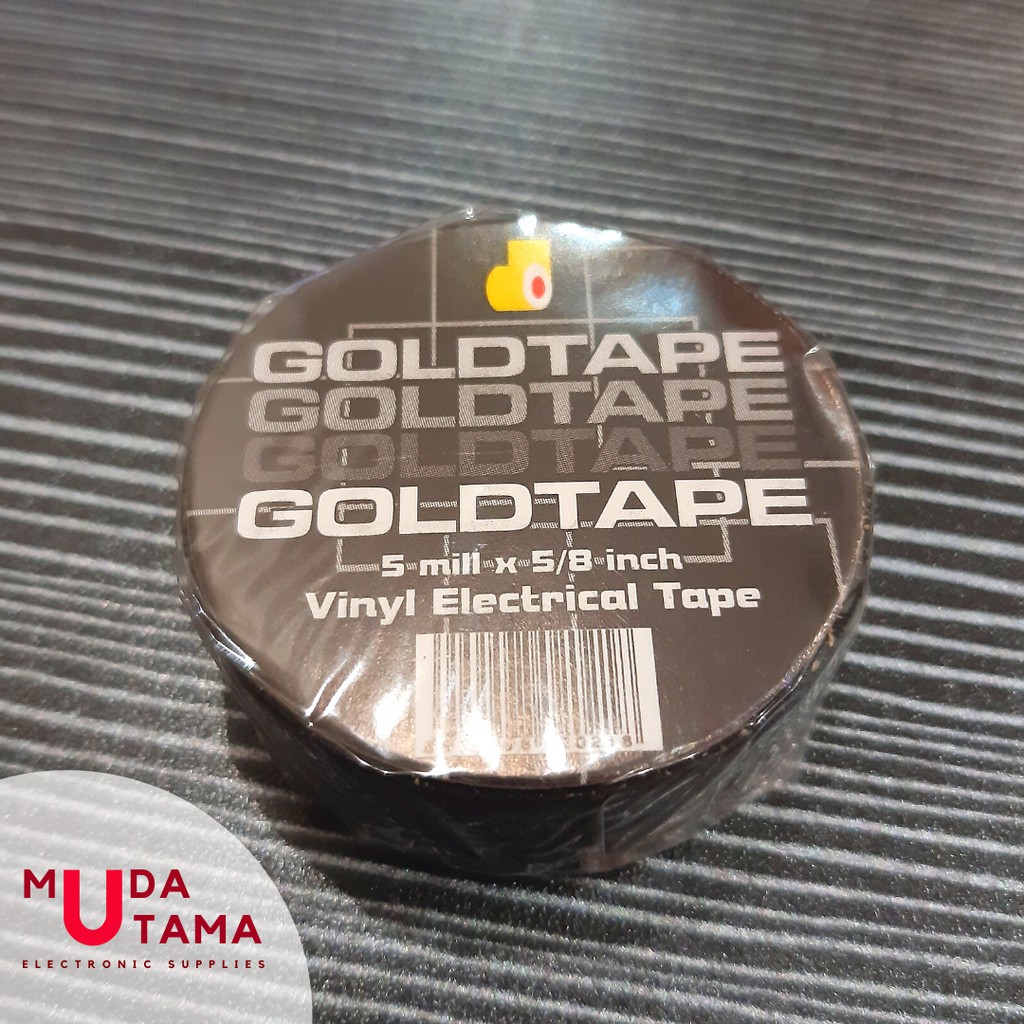 Jual Selotip Vinyl GOLDTAPE slasiban hitam BAGUS | Shopee Indonesia