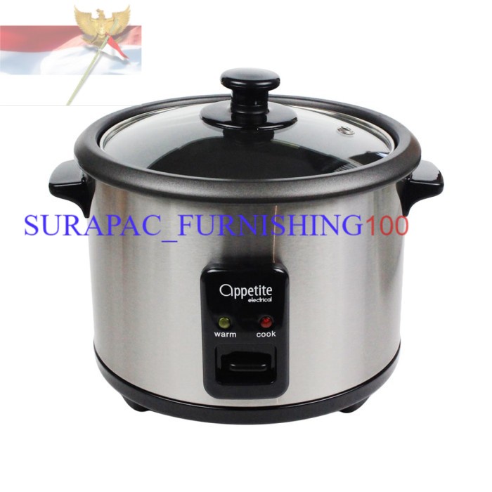 Jual INFORMA – PENANAK NASI LISTRIK HOPPER RICE COOKER 1L SILVER ...