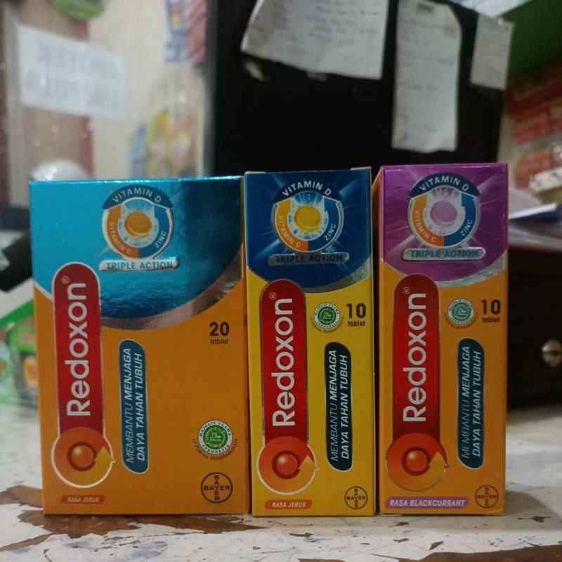 Jual Redoxon Effervescent Tripel Action Isi 10 / 20 | Shopee Indonesia