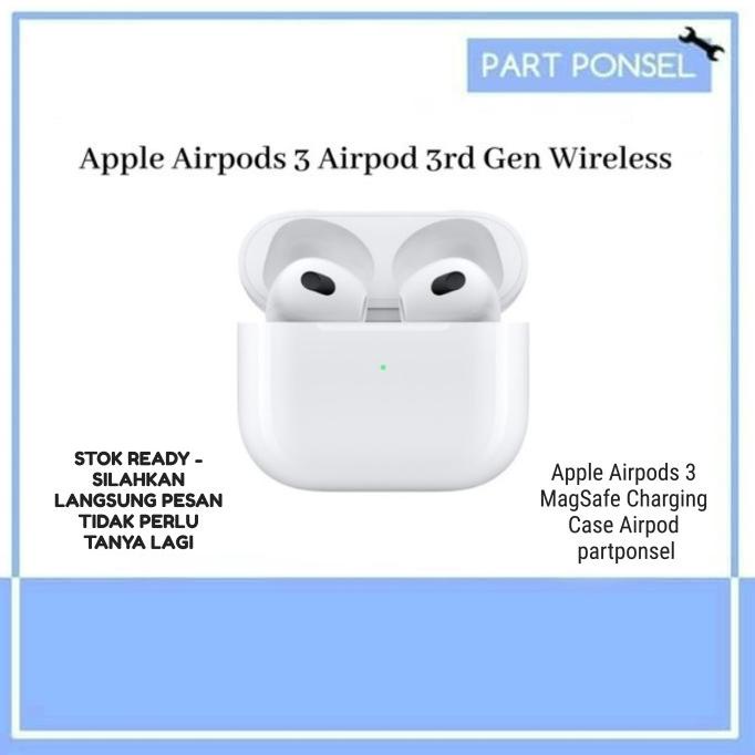 Jual Apple Airpods 3 MagSafe Charging Case Airpod iphone 13 resmi ...
