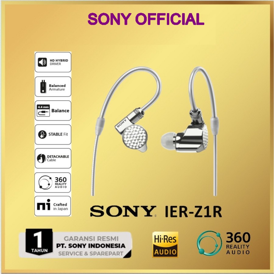 Jual Sony IER-Z1R Signature Series in-Ear Headphones IERZ1R Earphone ...
