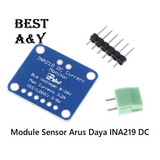 Jual Modul Sensor Arus Daya INA219 I2C Bi-directional DC Current Power Supply Sensor Breakout ...