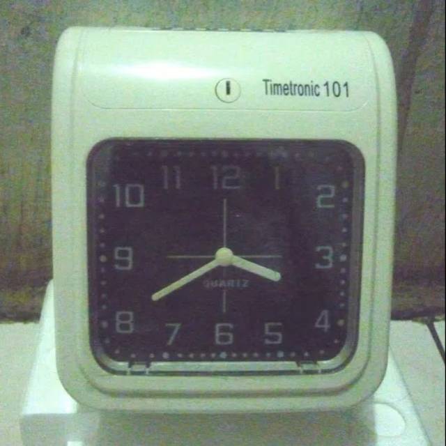 Jual TIME TRONIC 101 - Mesin Absensi / Absen Check Lock | Shopee Indonesia