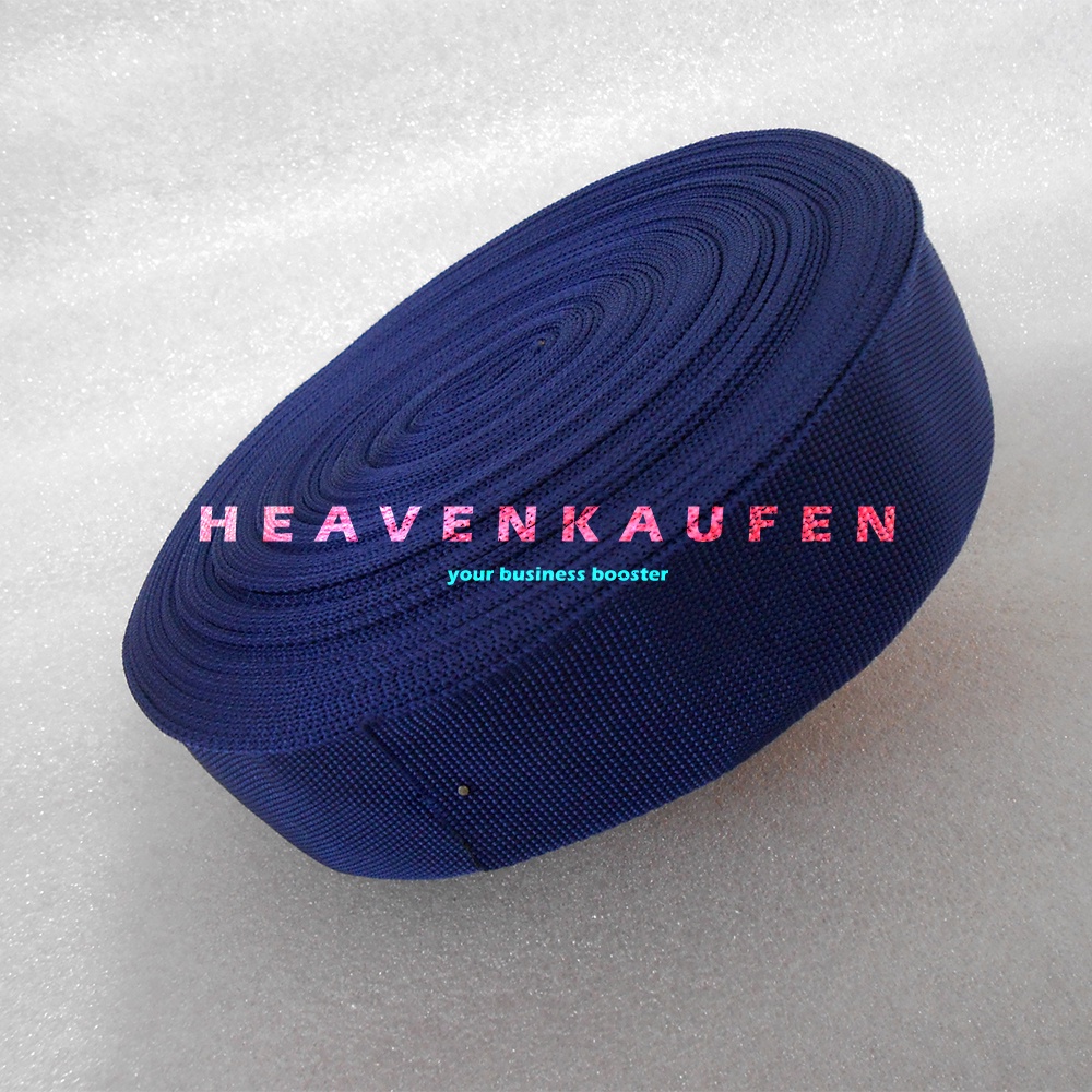 Jual Bisban Pelipit Webbing PCR Biru Navy Dongker Lebar 3,8 cm Harga ...