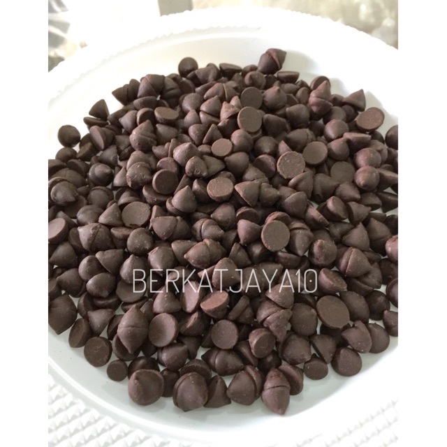Jual COLATTA choco chips KERUCUT LANCIP Runcing Repack 250 gram Bake ...