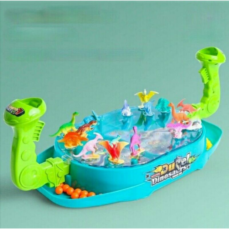 Jual Mainan duel dinosaurus board game dinosaurus battle mainan ...