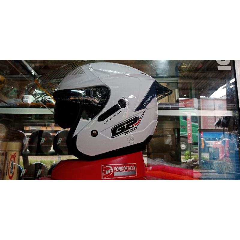 Jual spoiler helm g2 optimax | Shopee Indonesia
