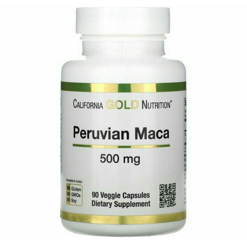 Jual California Gold Nutrition Peruvian Maca Root 500 mg 90 Veggie ...