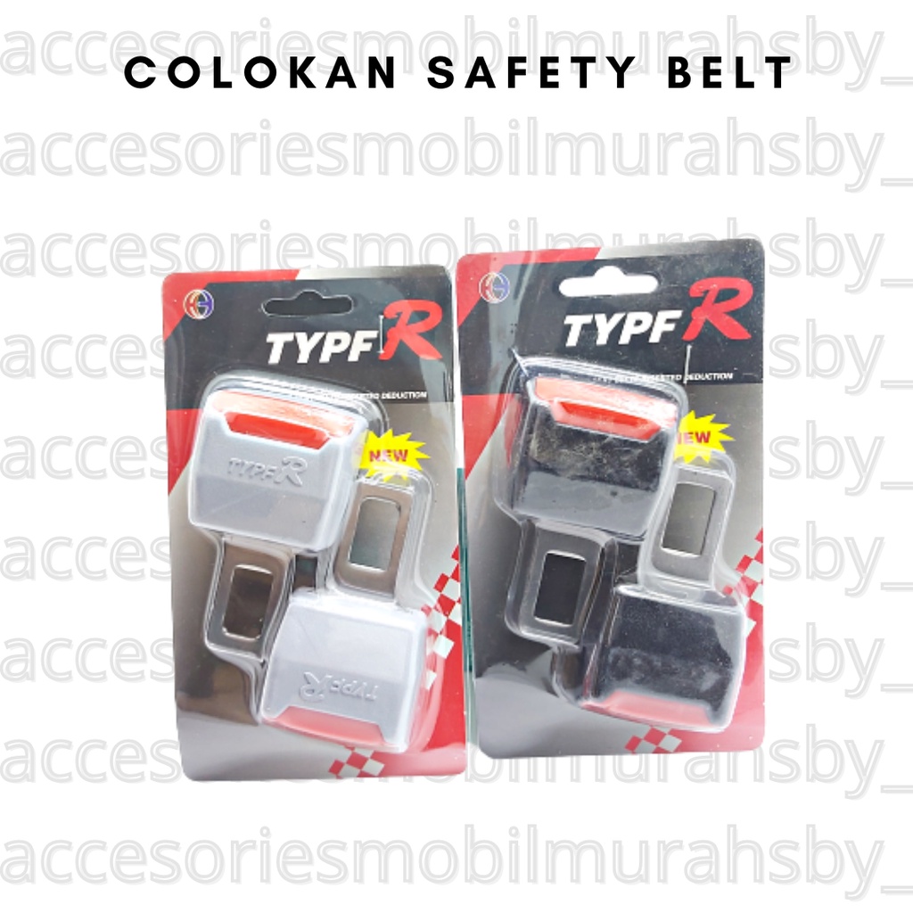 Jual Colokan Safety Belt / Sabuk Pengaman isi 2 pcs mobil universal ...