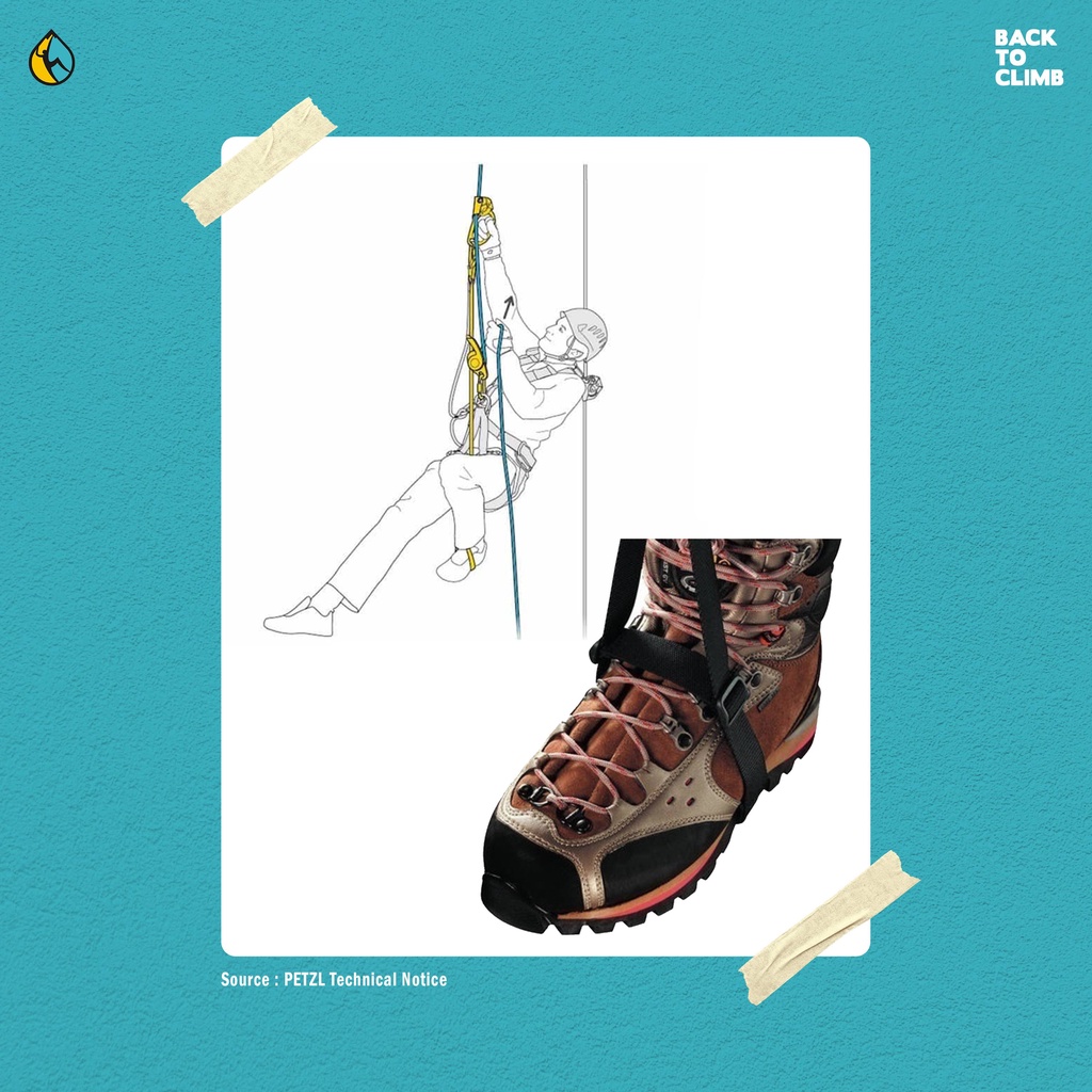 Jual Petzl Footape Adjustable Webbing Foot loop | Shopee Indonesia