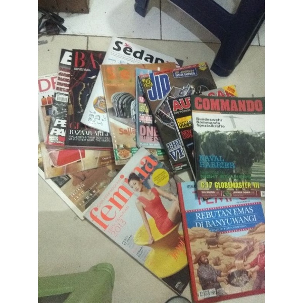 Jual MAJALAH BEKAS 3 KILO 55.000/12 PCS | Shopee Indonesia