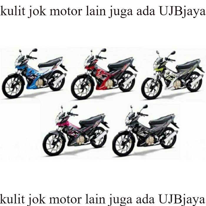 Jual Sarung Jok Motor Satria Fu 150 / F150 Fi BAHAN ORI Kulit Jok Motor ...