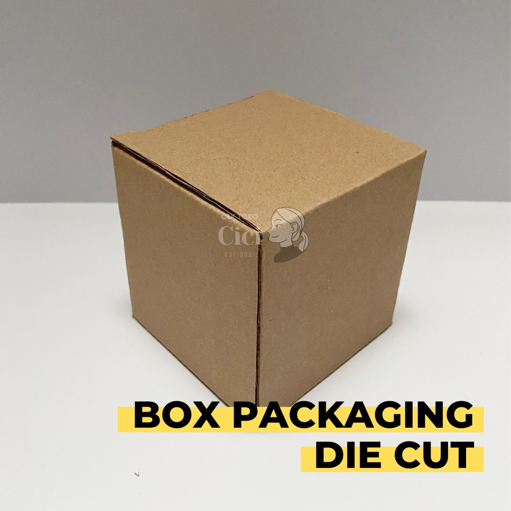 Jual Box Packaging Die Cut 8x8x8 cm | Shopee Indonesia
