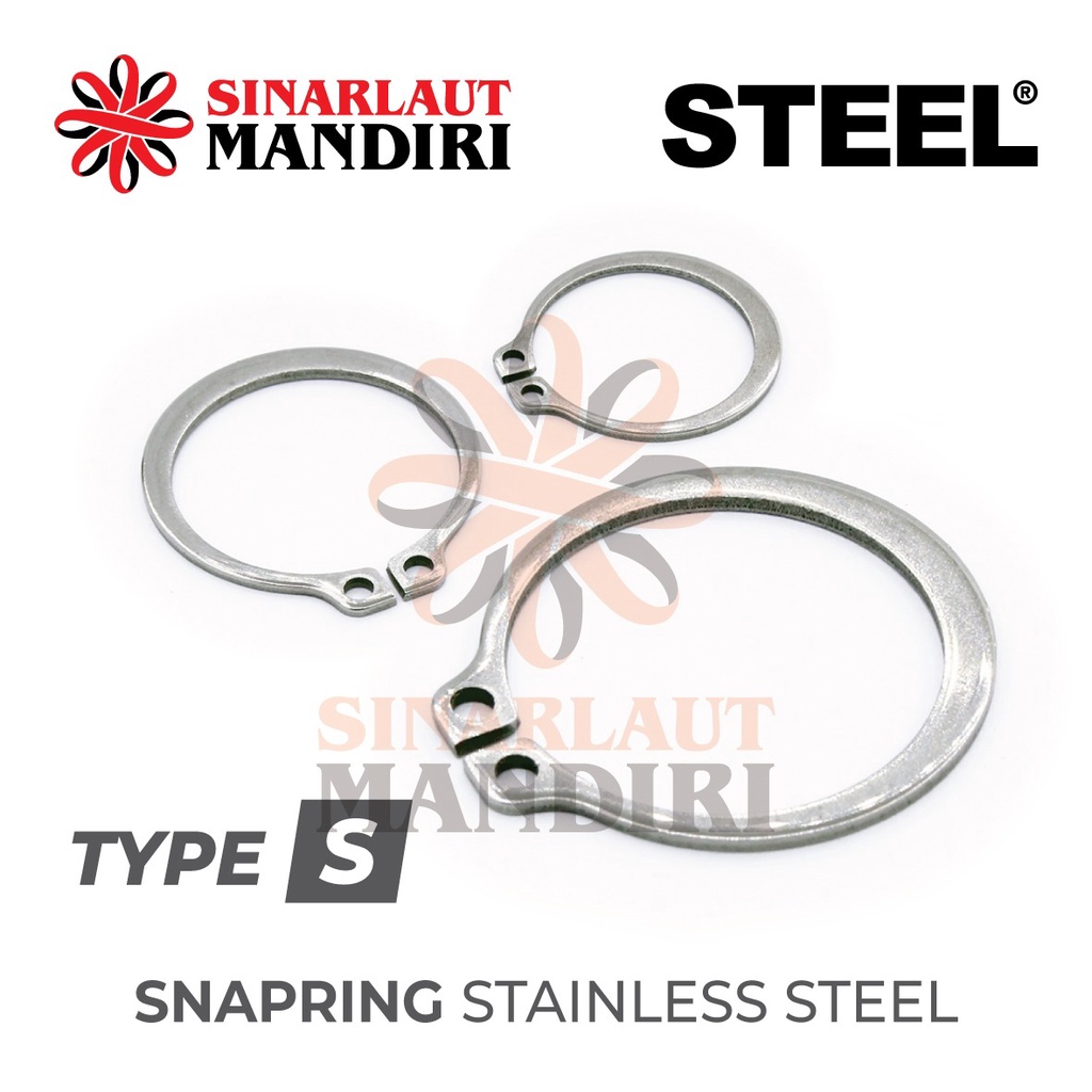 Jual Snapring Type S (RRS) Stainless Steel / Snap Ring SS S 20 | Shopee Indonesia