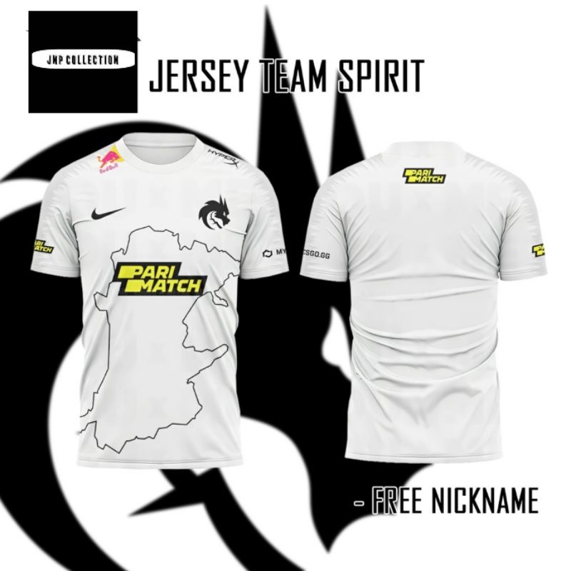 Jual JERSEY TEAM SPIRIT 2021 GAME DOTA 2 CSGO WILDRIFT LOL FULL ...