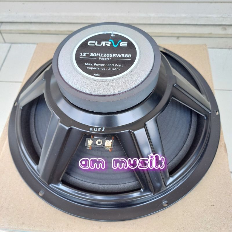Jual SPEAKER WOOFER CURVE 12 INCH 30H120SRW38B ORIGINAL 350 WATT ...