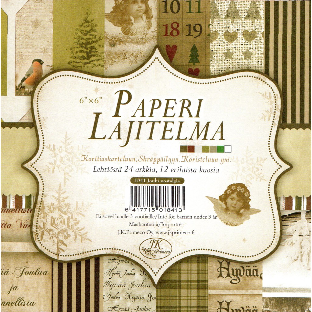 Jual PAPER IMPOR 24 LEMBAR 15CM X 15CM SCRAPBOOK KERTAS SCRAP EXPLOSION ...