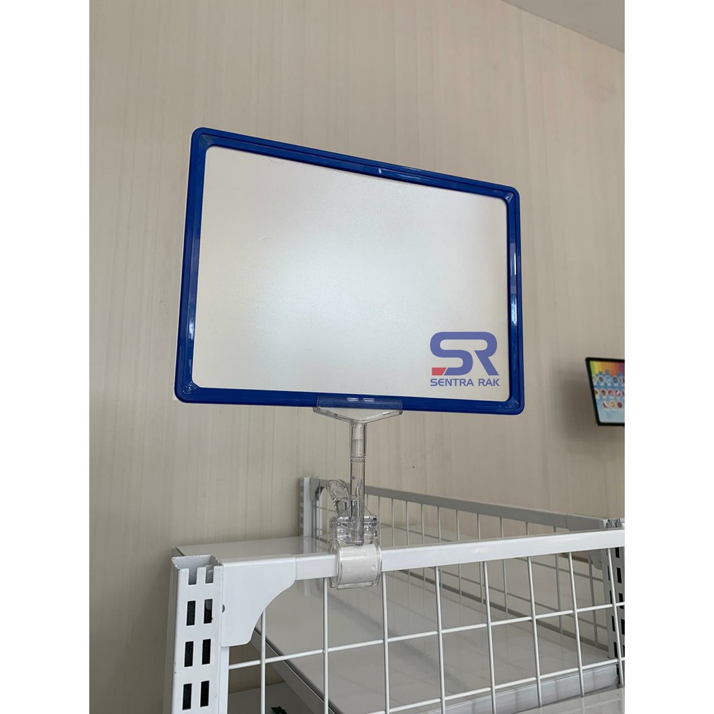Jual Pop Up Frame Promo ukuran A4 dan Jepitan Jumbo / Price Tag Frame ...