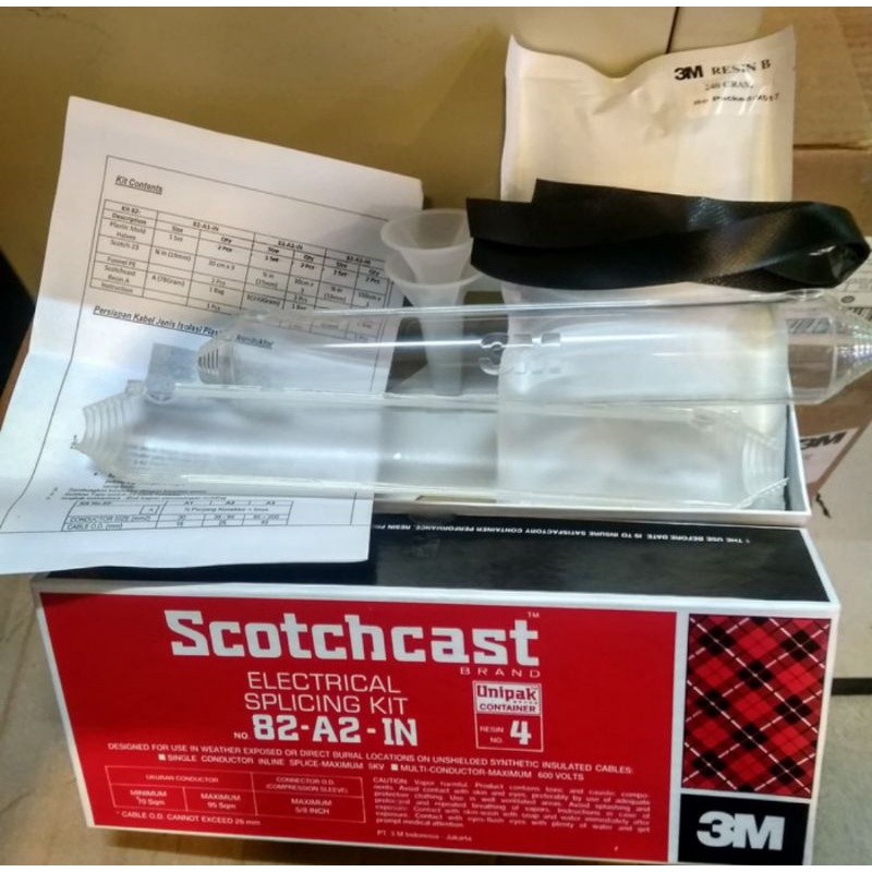 Jual Penyambung Kabel 3M Scotchcast Insulating sambungan kabel listrik ...
