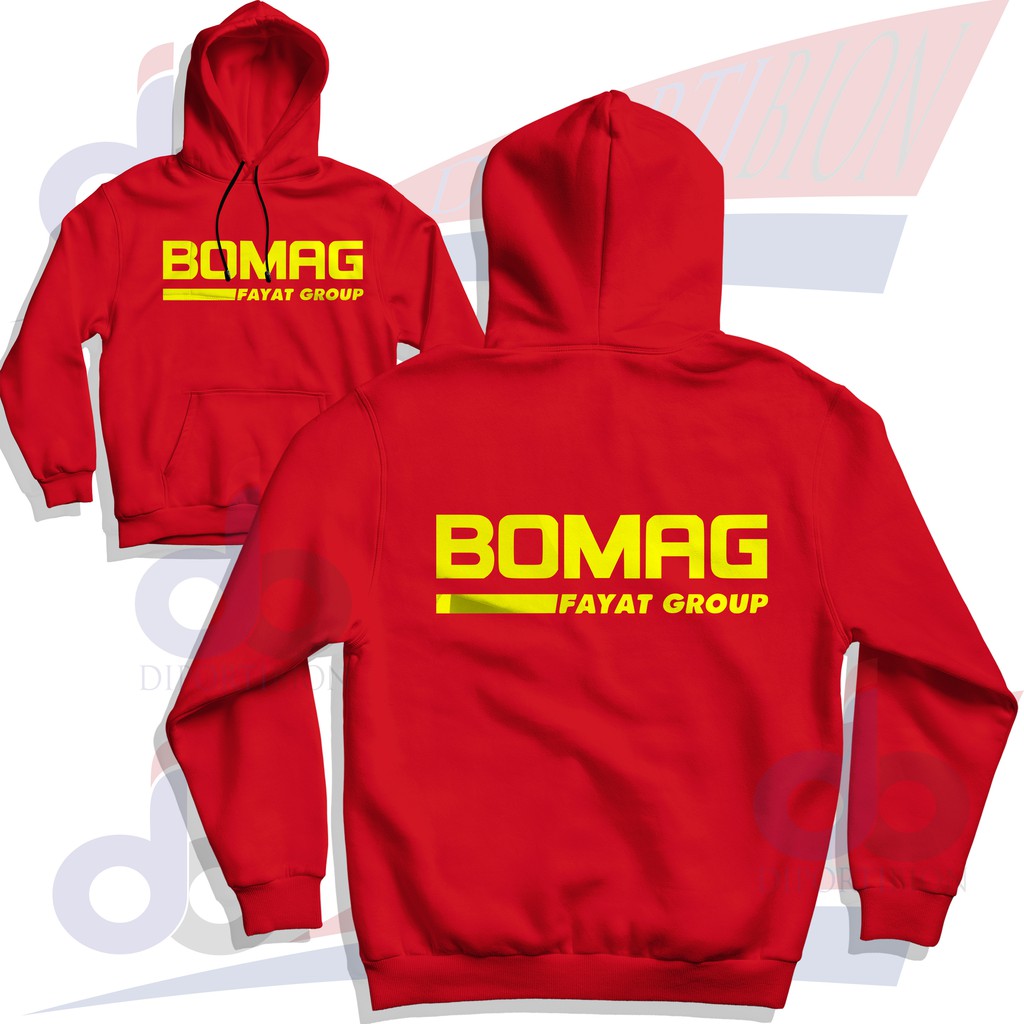Jual HOODIE JUMPER BOOMAG LOGO / HEAVY EQUIPMENT BOMAG LOGO HOODIE ...