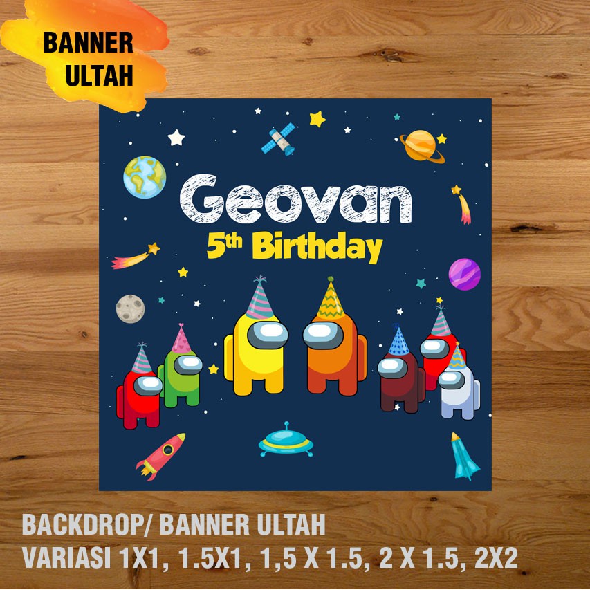 Jual AMONG US BANNER/ BACKDROP/ SPANDUK ULANG TAHUN UL-TAH | Shopee ...
