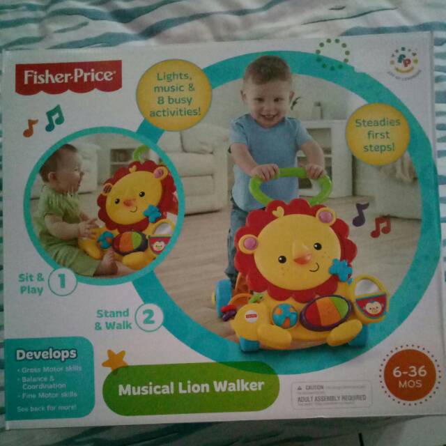 Jual Fisher price musical lion walker | Shopee Indonesia