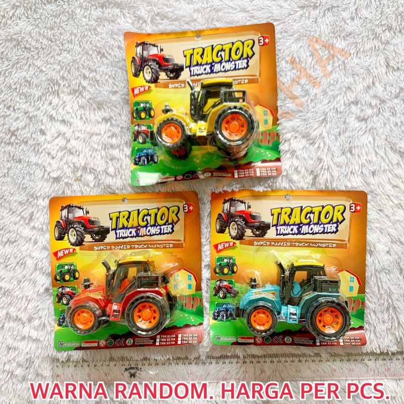Jual MAINAN TRACTOR TRUCK MONSTER TRAKTOR TRUK BAN BESAR PERTANIAN ...