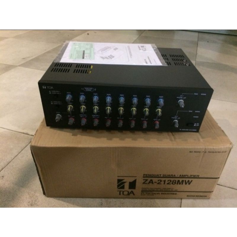 Jual AMPLIFIER TOA ZA 2128MW ORIGINAL MIXER AMPLI TOA ZA 2128 MW ...
