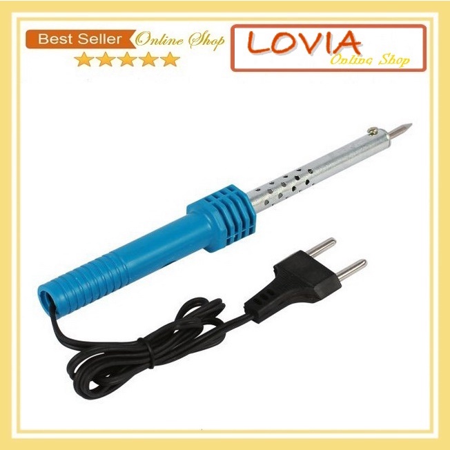 Jual Solder Listrik 40W Patri Soldering Iron 40 Watt 220 Volt | Shopee ...
