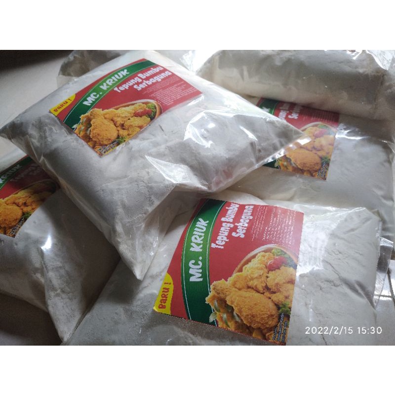 Jual Tepung Bumbu Serbaguna Crispy Instan/Kentucky/tepung Keripik Jamur ...