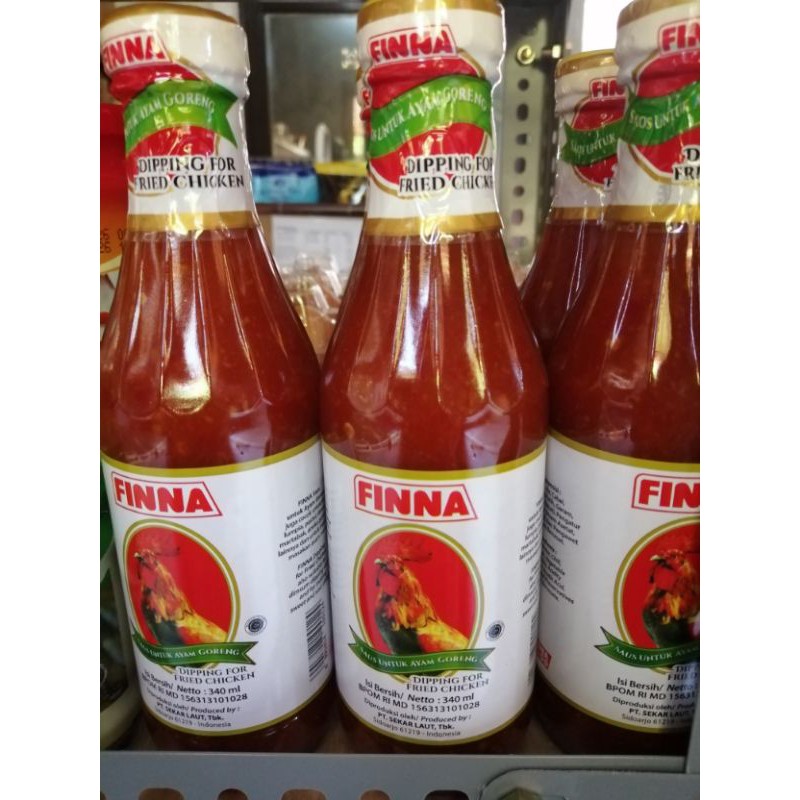 Jual Finna saus dipping saus ayam goreng saus sambal bangkok saus ...