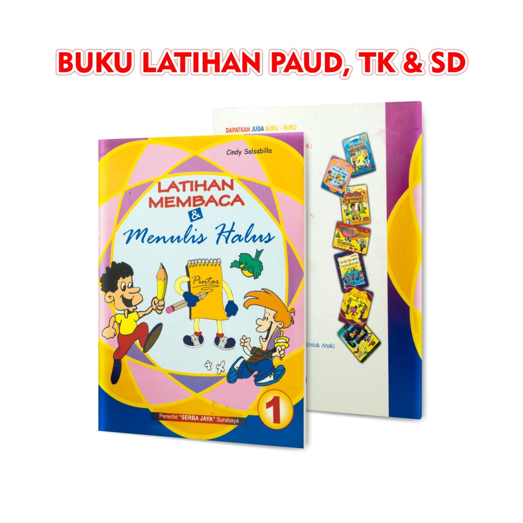 Jual Buku Anak Buku Belajar Menulis Huruf Dan Angka : Menarik Garis ...