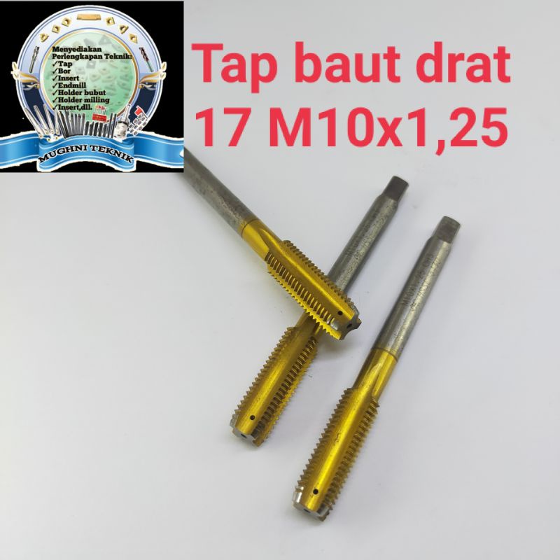 Jual Tap handtap alat pembuat drat rusak baut 14 M10X1,25 OSG bukan yamawa skc volkel | Shopee ...
